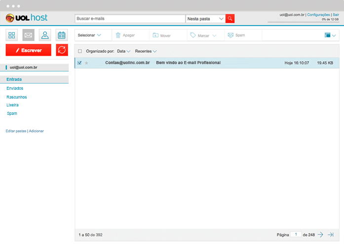 Criar E-mail Profissional Personalizado com seu Domínio - UOL HOST